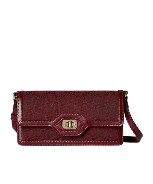 Gucci Gg Luce Mini Shoulder Bag - Red