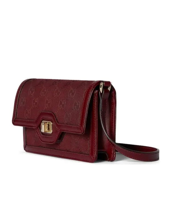 Gucci Gg Luce Mini Shoulder Bag - Red