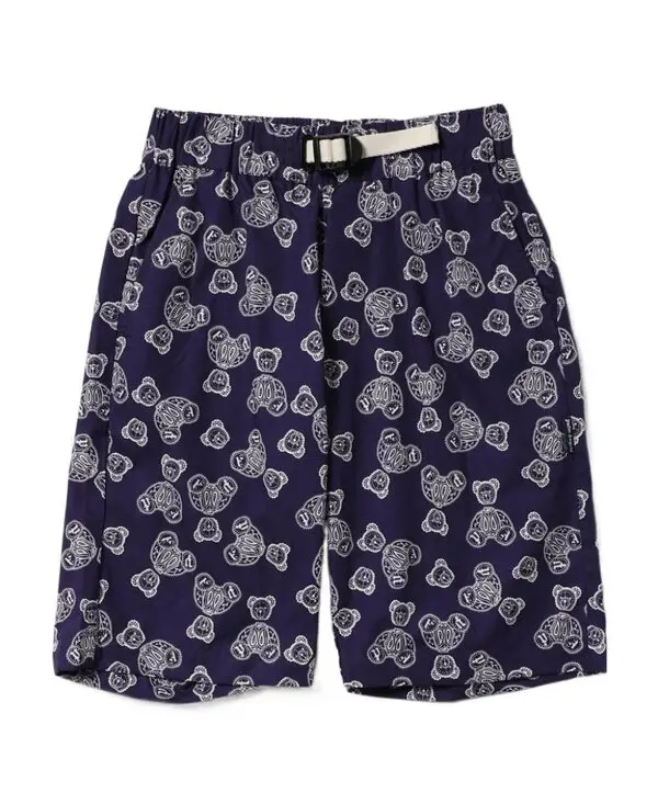 Palm Angels All-over Teddy Chino Shorts