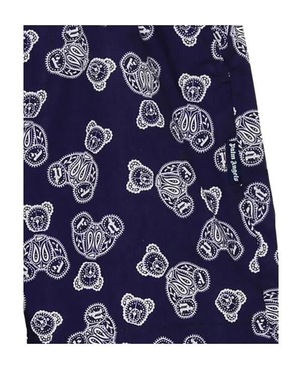 Palm Angels All-over Teddy Chino Shorts