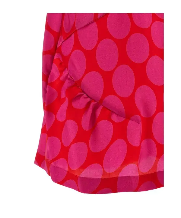 Dries Van Noten Cali Polka Dot Camisole - Red