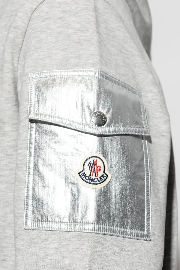 Moncler Logo Zip-up Hoodie