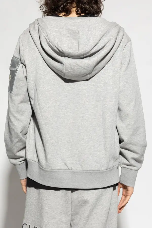 Moncler Logo Zip-up Hoodie