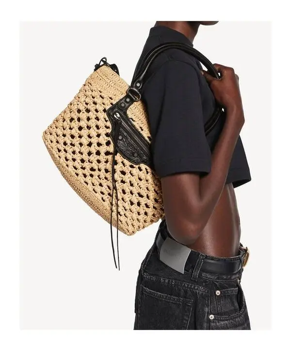 Balenciaga Le City Basket Small Top Handle Bag