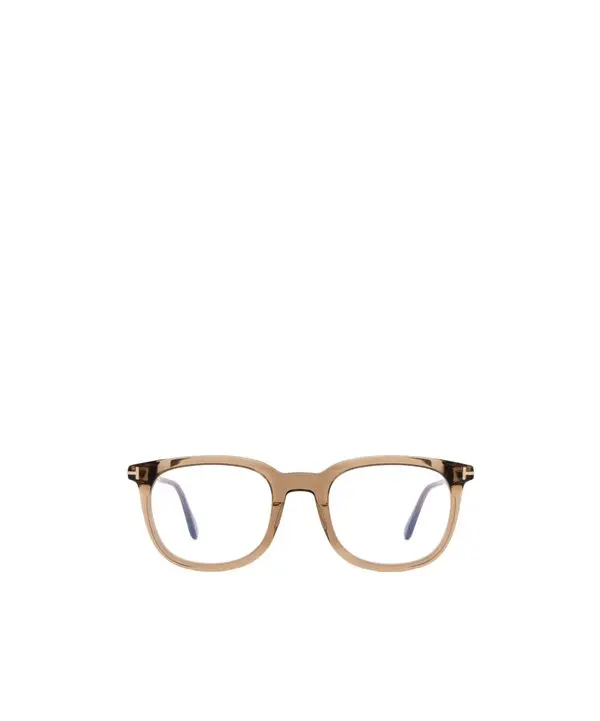 TOM FORD Square Frame Eyeglasses - Nude