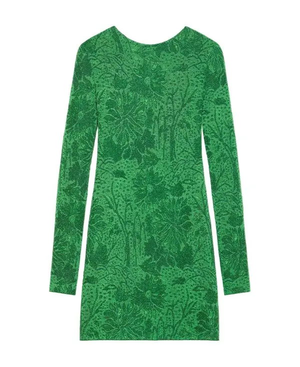 Givenchy Lurex Floral Jacquard Dress