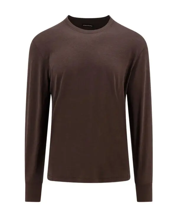 TOM FORD Crewneck Long-sleeved T-shirt