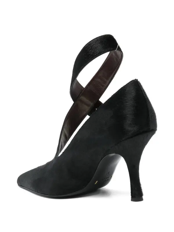 Khaite Pointed-toe Stiletto Heels With Buckle Detail