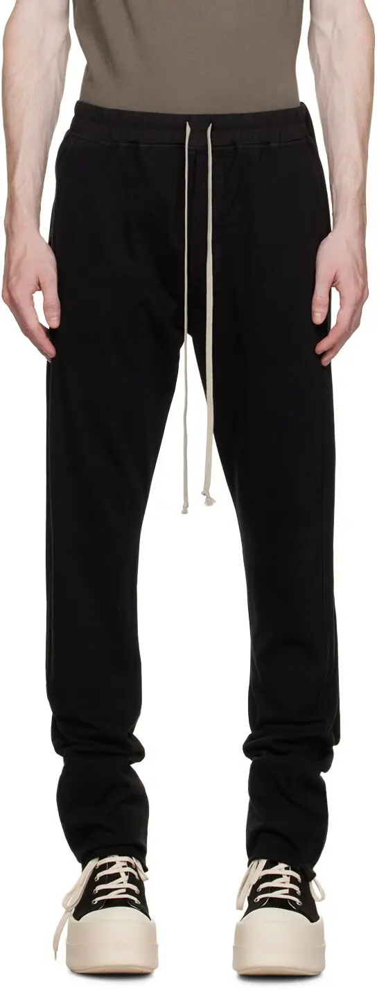 Rick Owens Berlin Organic Cotton Trousers - Black