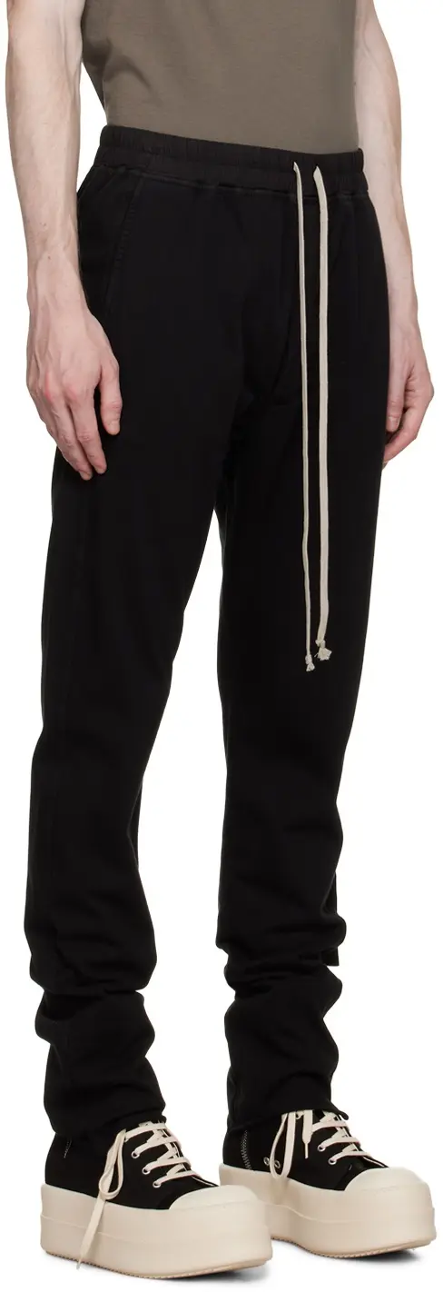 Rick Owens Berlin Organic Cotton Trousers - Black
