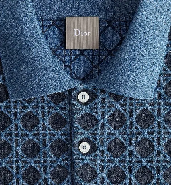 Dior Dioriviera Cannage Polo Shirt, Regular Fit