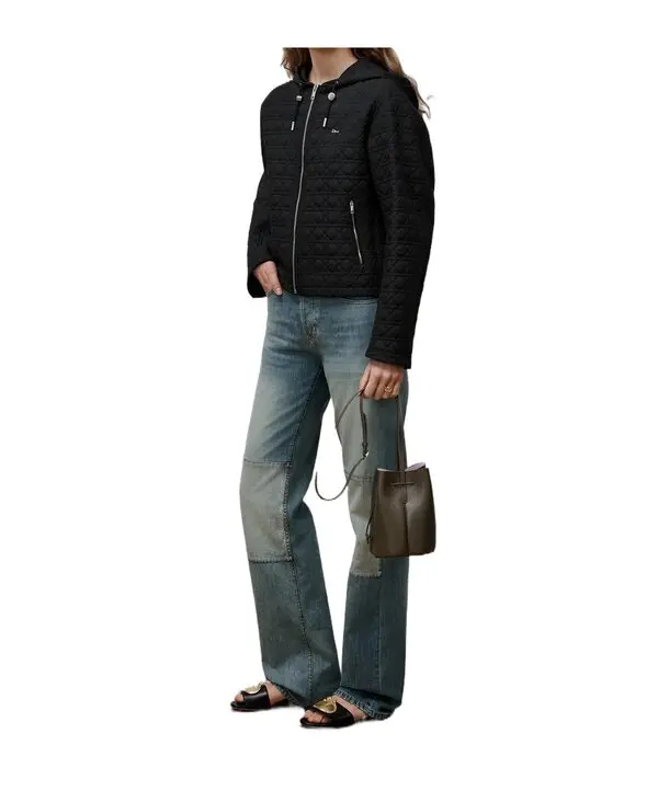 Dior Zipped Macrocannage Hooded Jacket