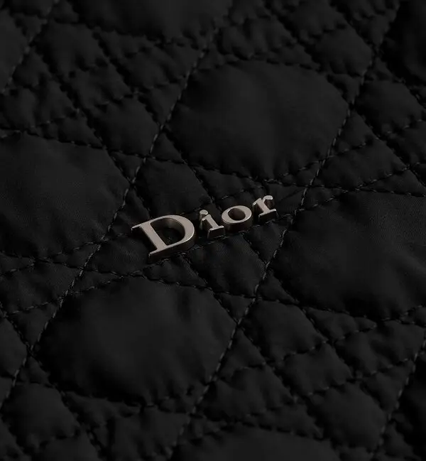 Dior Zipped Macrocannage Hooded Jacket