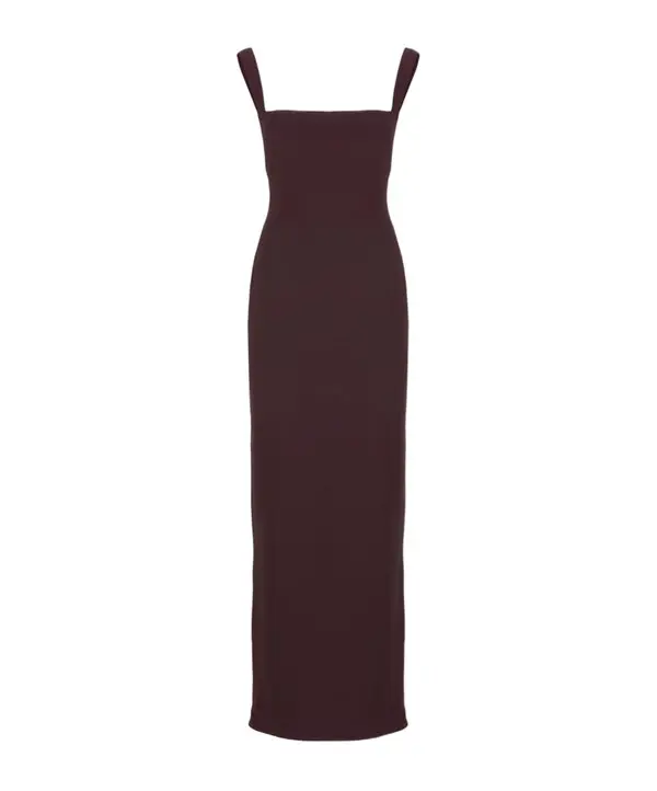 Solace Joni Square-neck Sleeveless Gown