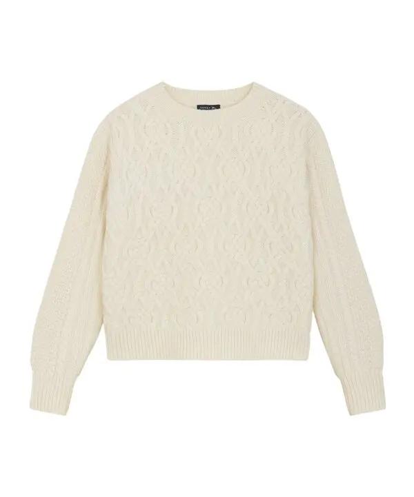 Soeur Ribbed Crew Neck Sweater - No