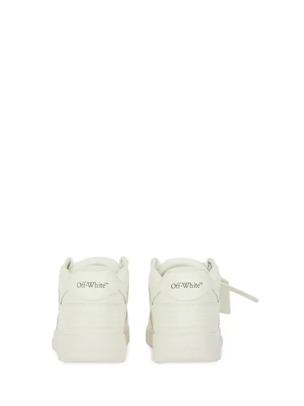 Off-White Lace-up Sneakers With Perforated Details