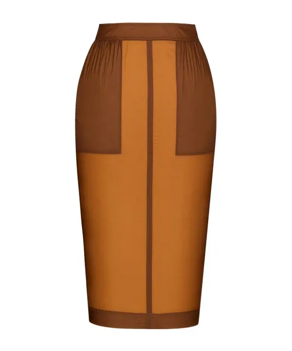 Saint Laurent Back Slit Pencil Skirt
