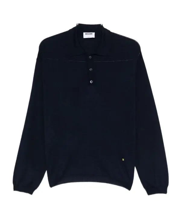 Moschino Button Logo Polo Shirt