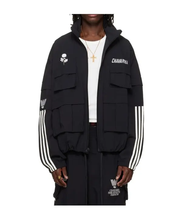 ADIDAS X WILLY CHAVARRIA Collaboration Stand Collar Casual Jacket