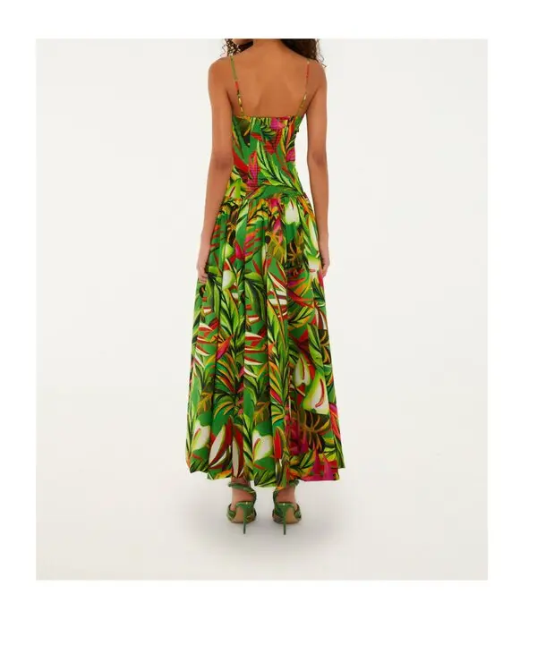 Farm Rio Tropical Dream Printed Maxi Dress