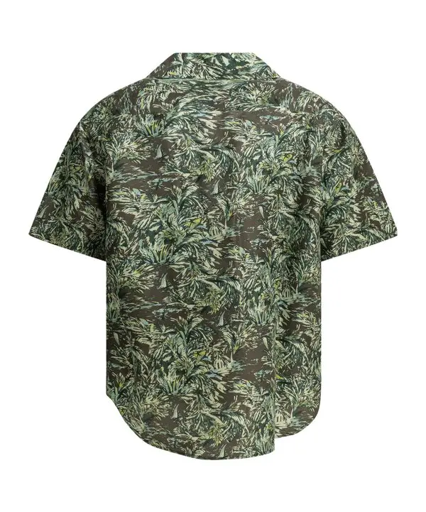 Auralee Printed Short-sleeved Shirt