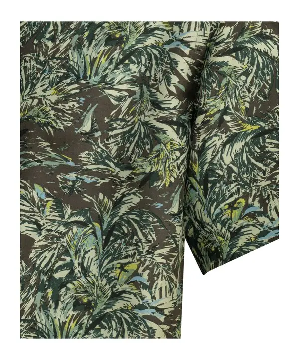 Auralee Printed Short-sleeved Shirt