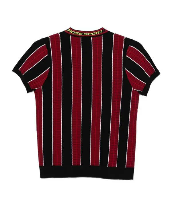 Martine Rose Striped Logo T-shirt