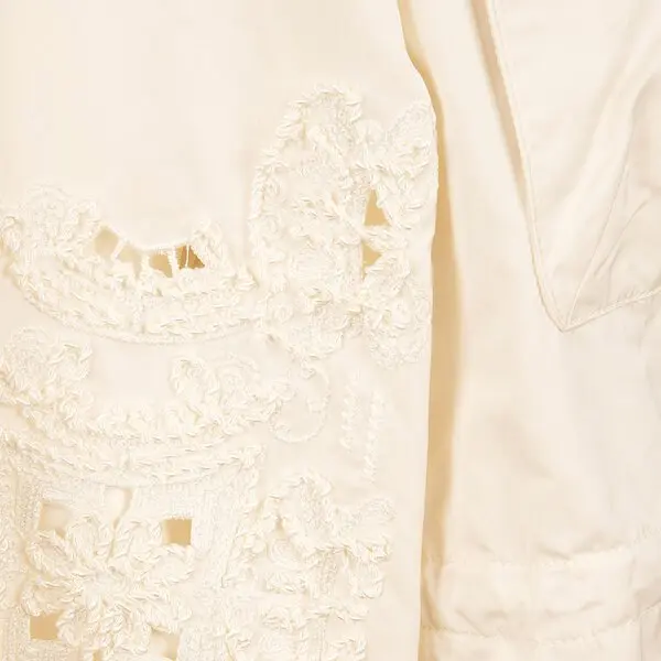 Ermanno Scervino Embroidered Zip-up Jacket