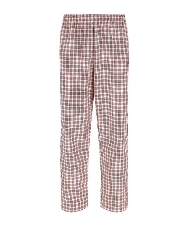 WILLY CHAVARRIA Ruff Rider Checked Pants
