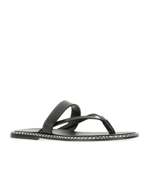 Dries Van Noten Round Toe Flip Flops