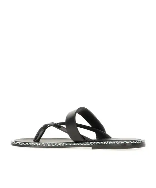 Dries Van Noten Round Toe Flip Flops