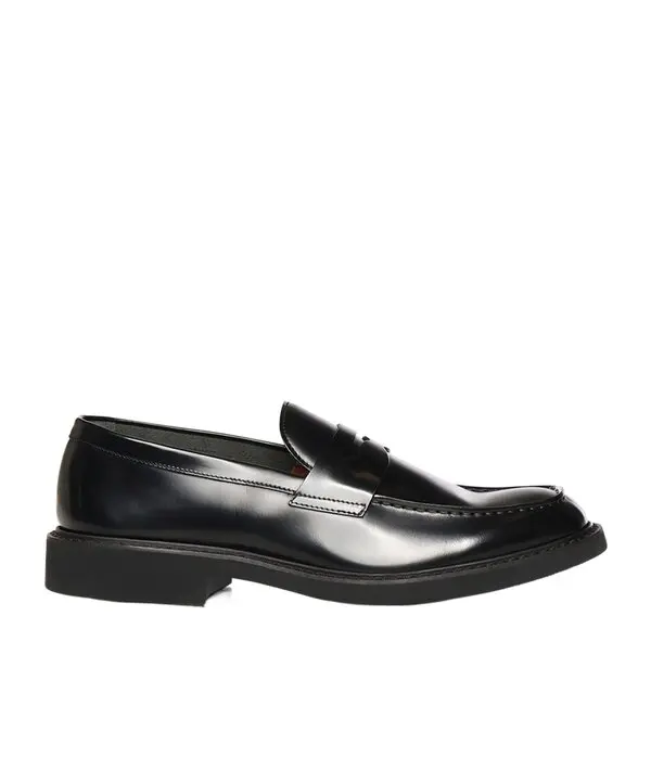 DOUCAL'S Penny Loafers - Black