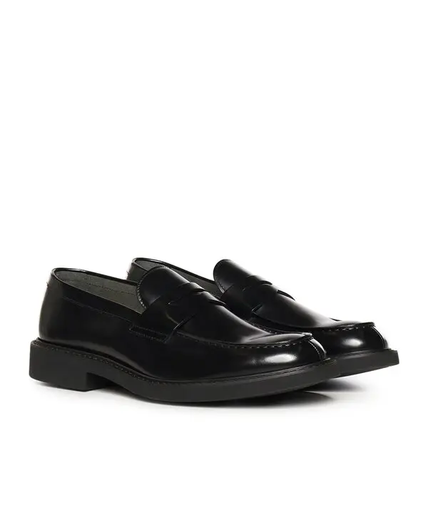 DOUCAL'S Penny Loafers - Black