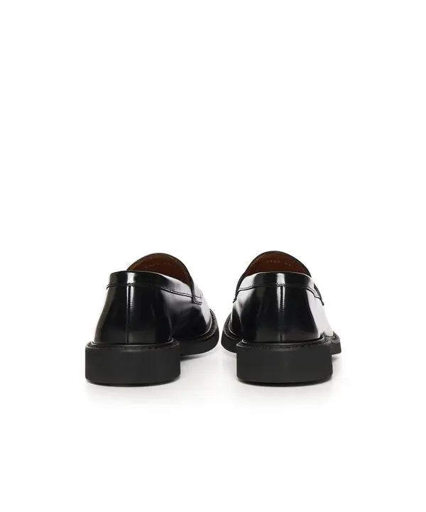 DOUCAL'S Penny Loafers - Black