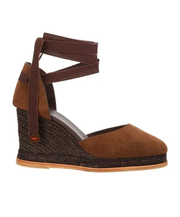 CastaÑer Ankle-tie Wedge Espadrilles