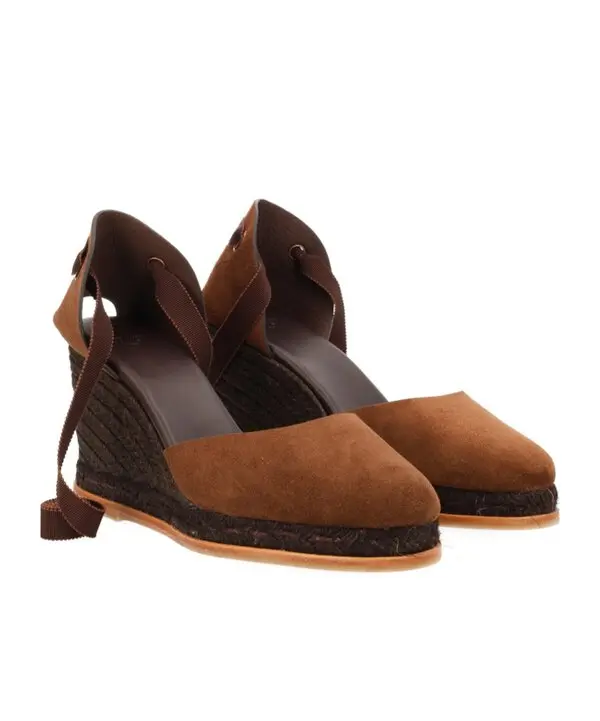 CastaÑer Ankle-tie Wedge Espadrilles