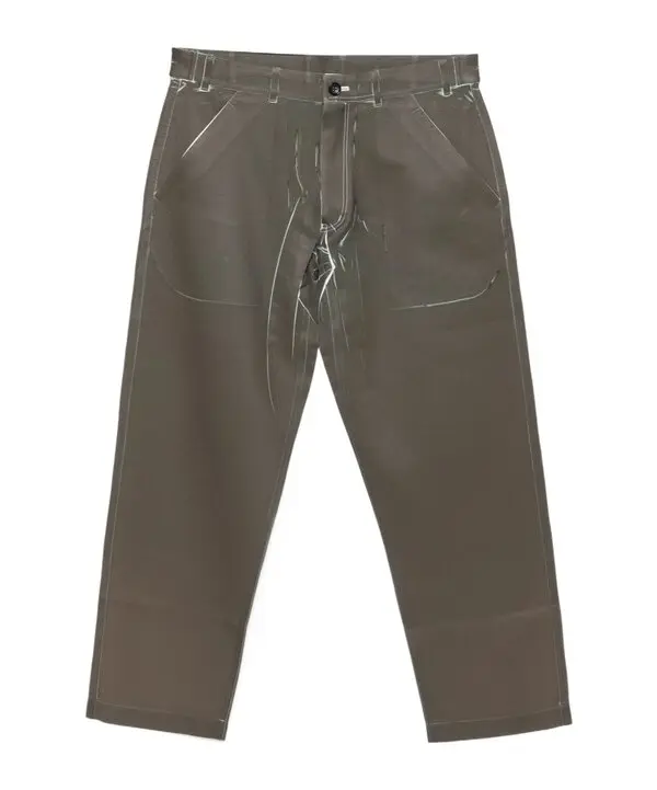 Comme Des Garçons Trousers With Belt Loops