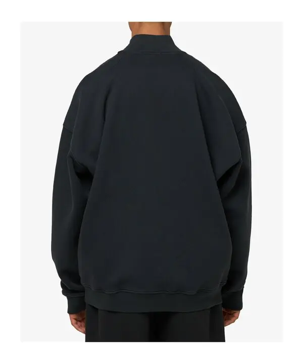 WILLY CHAVARRIA Half-zip Mock Neck Sweatshirt