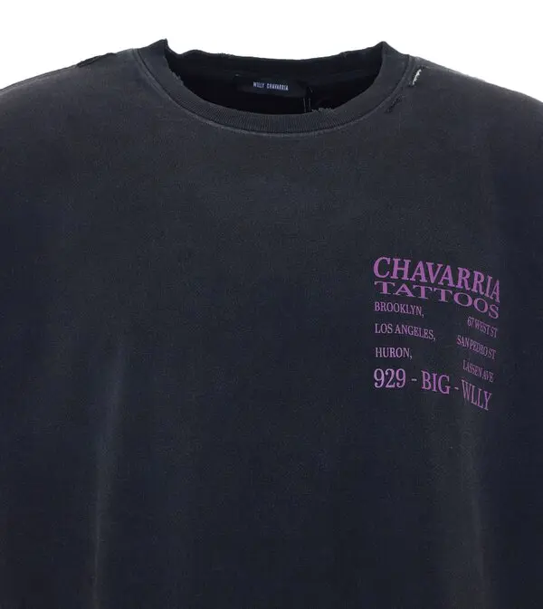 WILLY CHAVARRIA Willy Tattoo Buffalo T-shirt