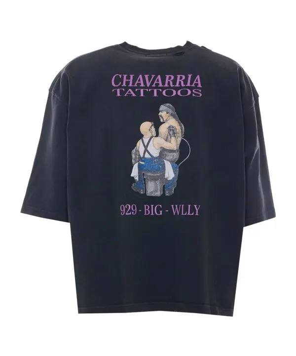 WILLY CHAVARRIA Willy Tattoo Buffalo T-shirt