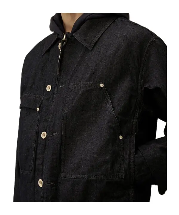 C.P. COMPANY Button-up Jacket With Classic Collar And Zip Fastening
