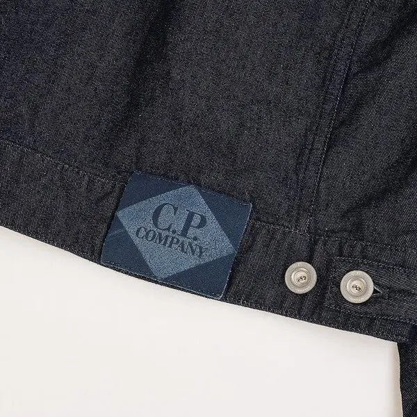 C.P. COMPANY Button-up Jacket With Classic Collar And Zip Fastening