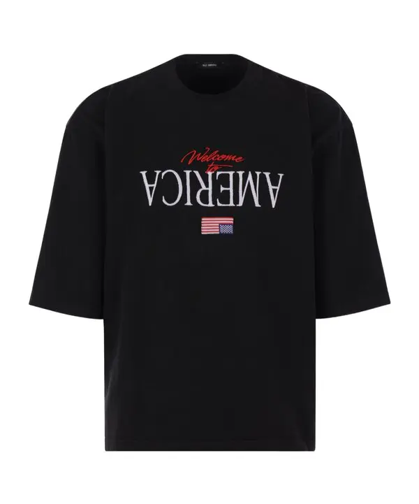 WILLY CHAVARRIA Welcome To America Oversized T-shirt