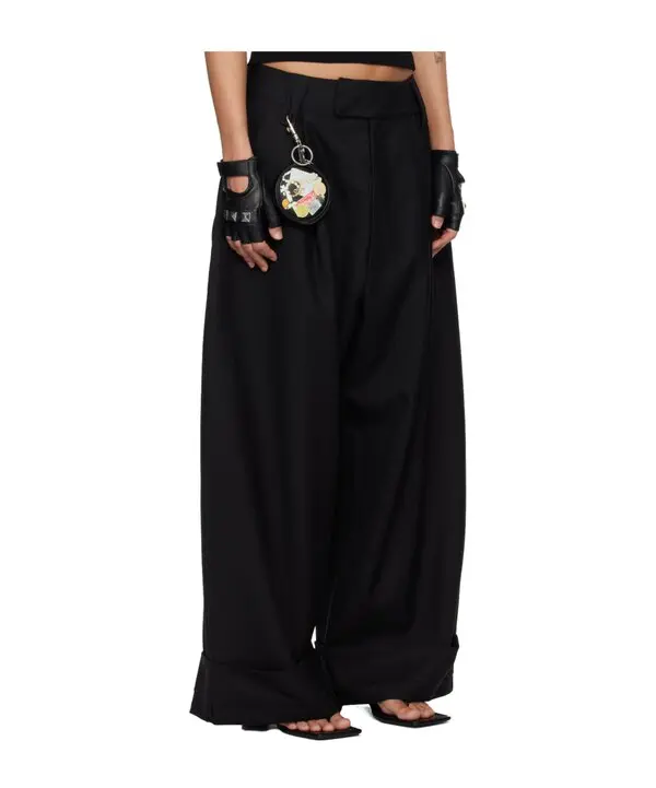 Vaquera Wide-leg Wool Trousers