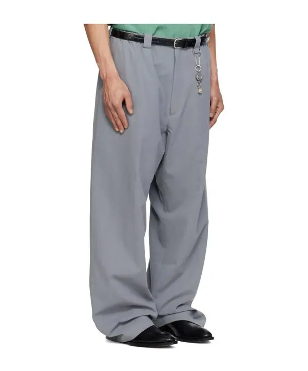 WILLY CHAVARRIA Toluca Belt Loop Casual Pants