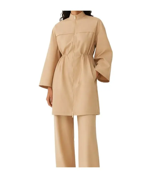 Fabiana Filippi Zipper Trench Coat