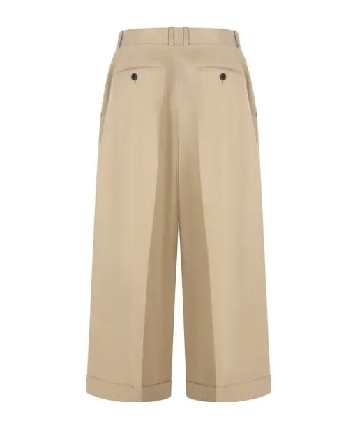 THE ROW Pleated Twill Trousers
