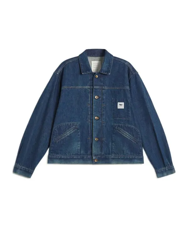 Maison Kitsuné X Kuro Selvedge Denim Jacket