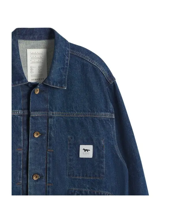 Maison Kitsuné X Kuro Selvedge Denim Jacket