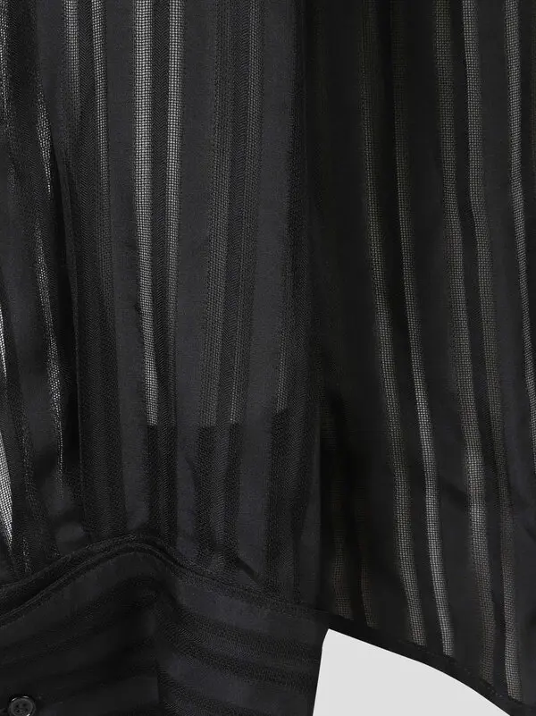 Gucci Striped Gauze Shirt